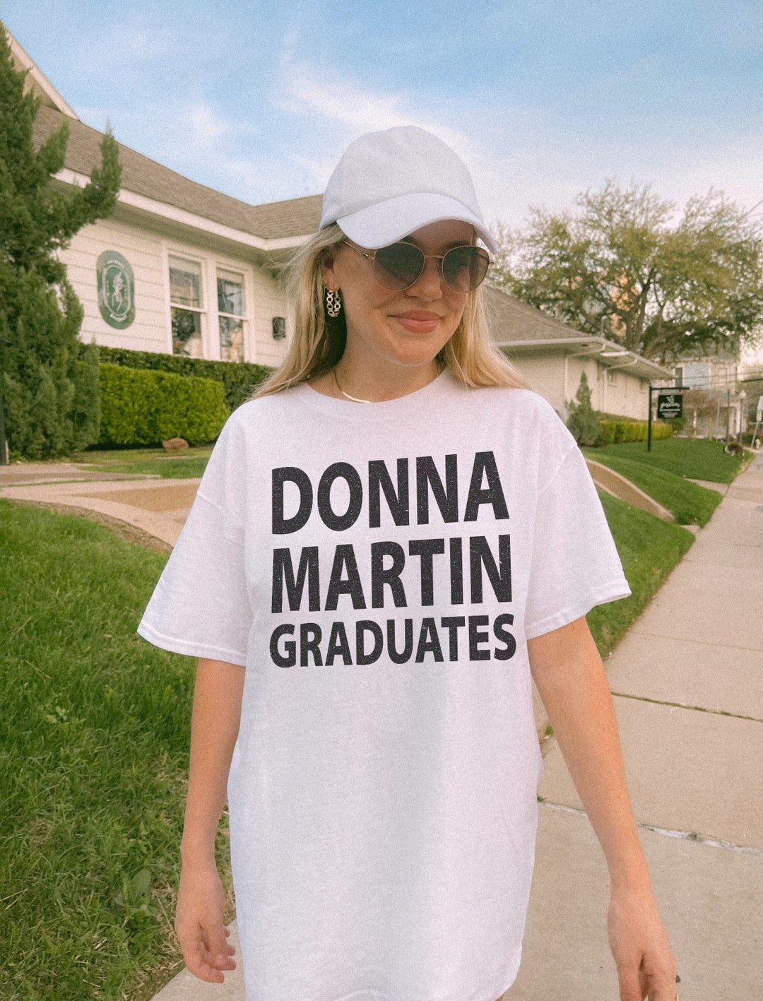 Donna Martin Graduates T Shirt 90s Nostalgia Y2k Top Pop Culture Shirt ...