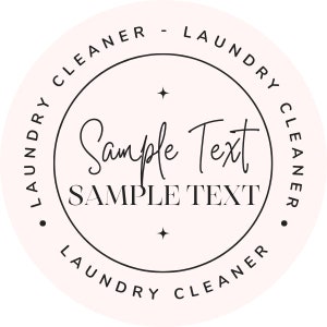 15 Printable Elegant Laundry Labels | INSTANT DOWNLOAD | DIY | Editable ...