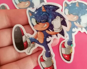 Sonic and Blaze Sonic the Hedgehog Sticker, Decal, Laptop Sticker ...