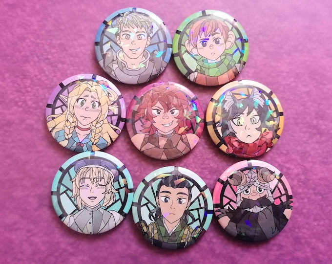 Dungeon Meshi Sardine Art Print | Cute Kawaii Laois Falin Chilchuck ...