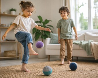 Hacky Sack Crochet Pattern PDF – Easy Beginner Footbag Pattern, Crochet ...