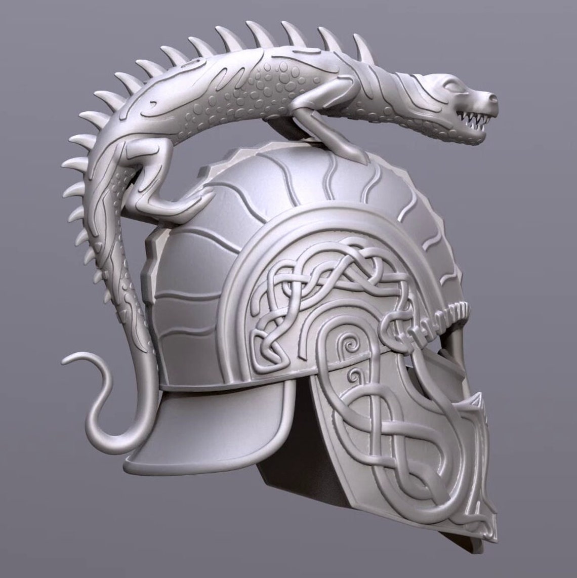 Dragon Helmet of DOR-LOMIN - Etsy