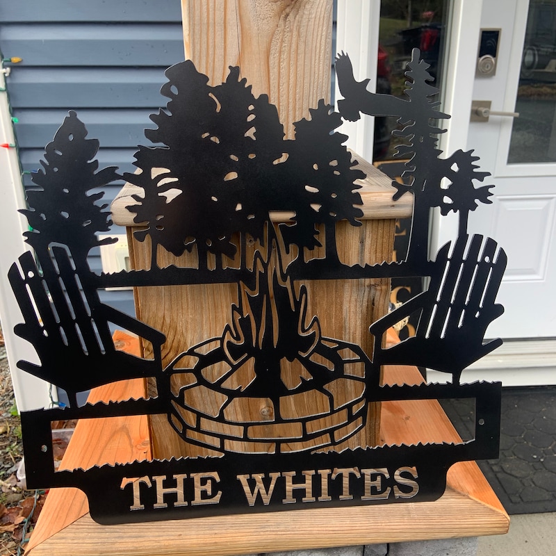 Campfire Sign - Etsy
