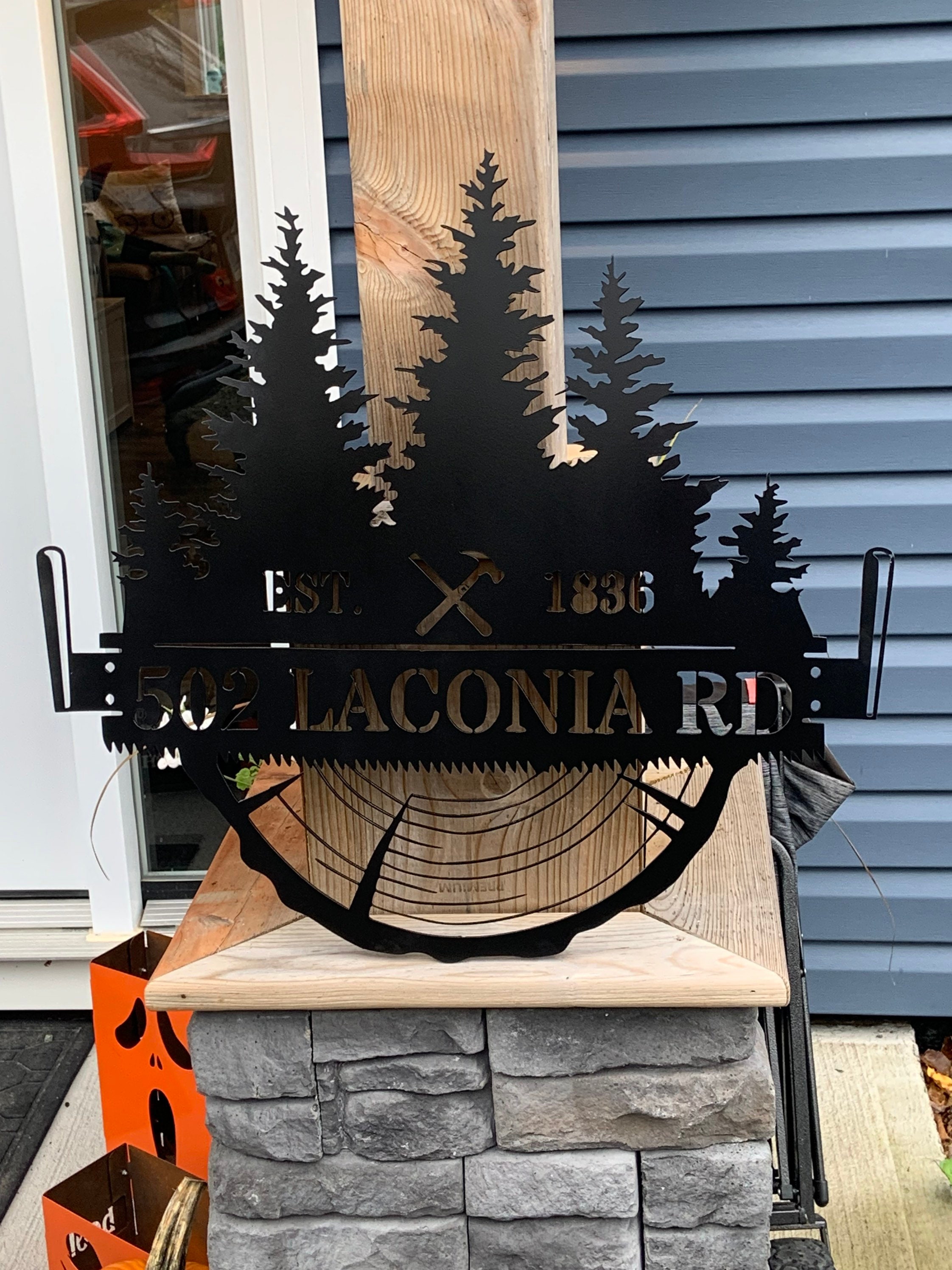 Customizable Wood Saw Signs - Etsy