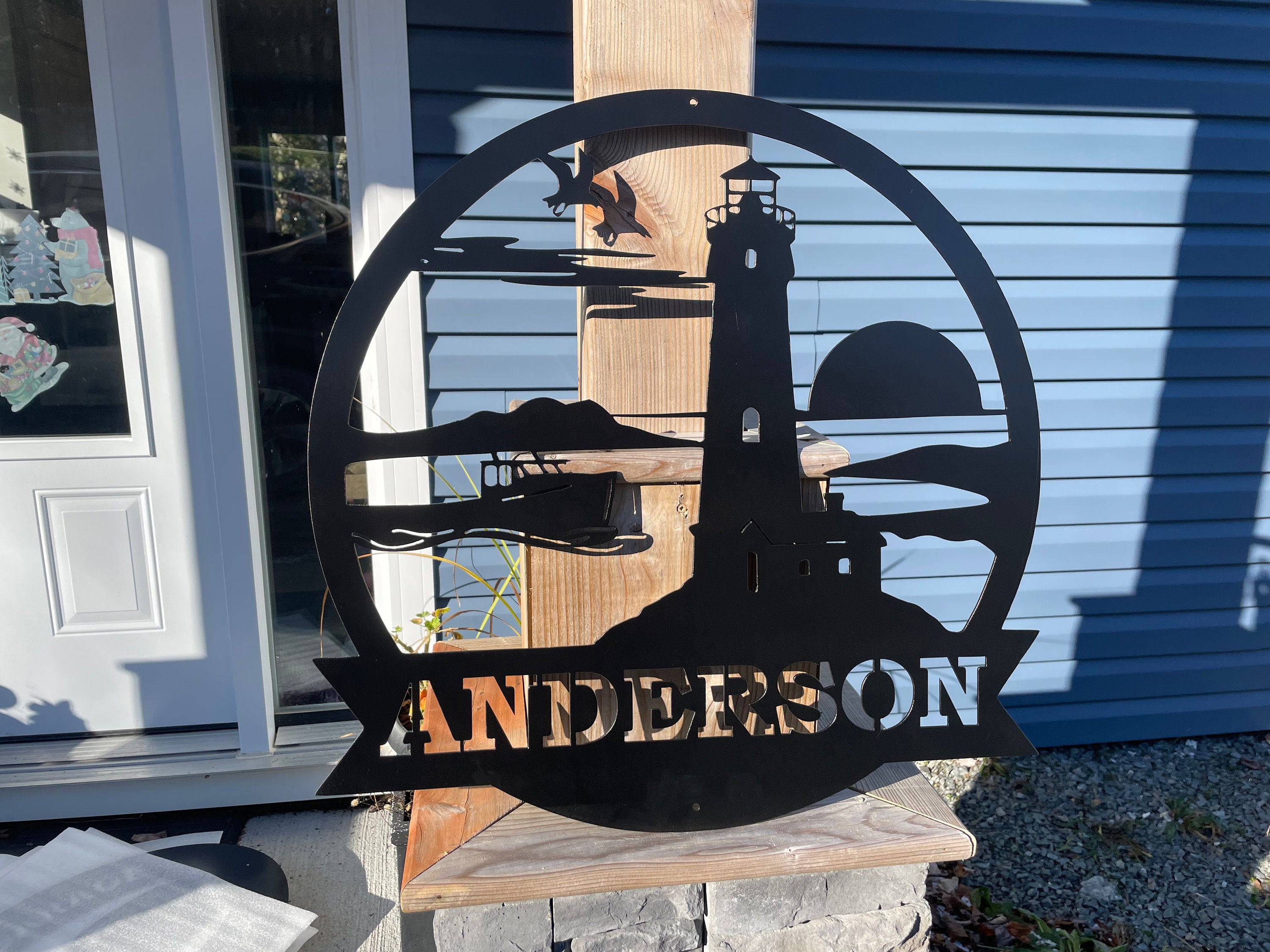 Customizable Lighthouse Sign - Etsy