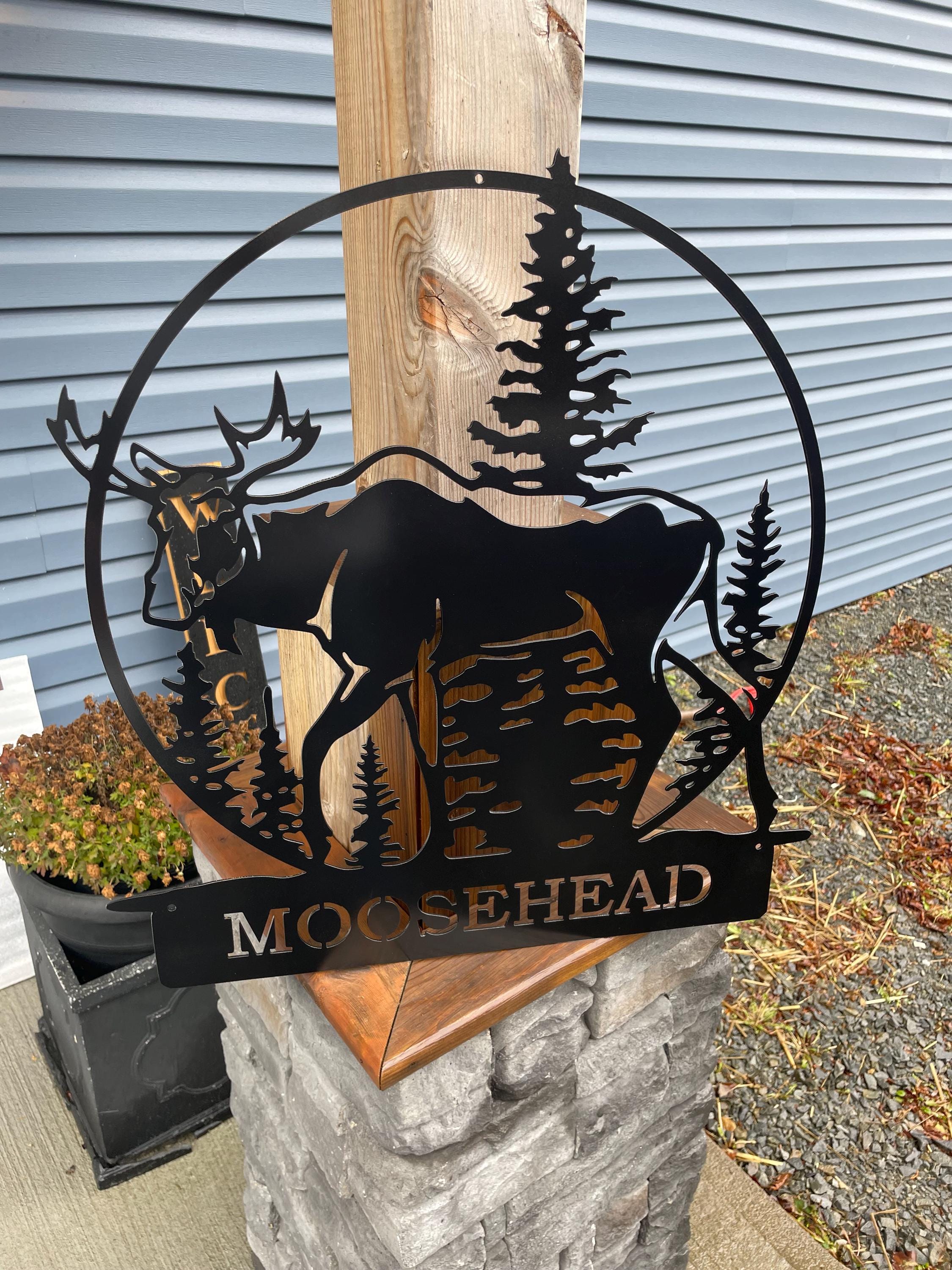 Customizable Moose Signs - Etsy