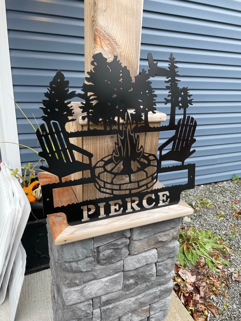Customizable Campfire Signs - Etsy