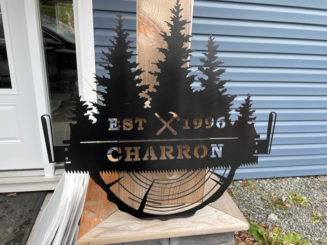 Customizable Wood Saw Signs - Etsy