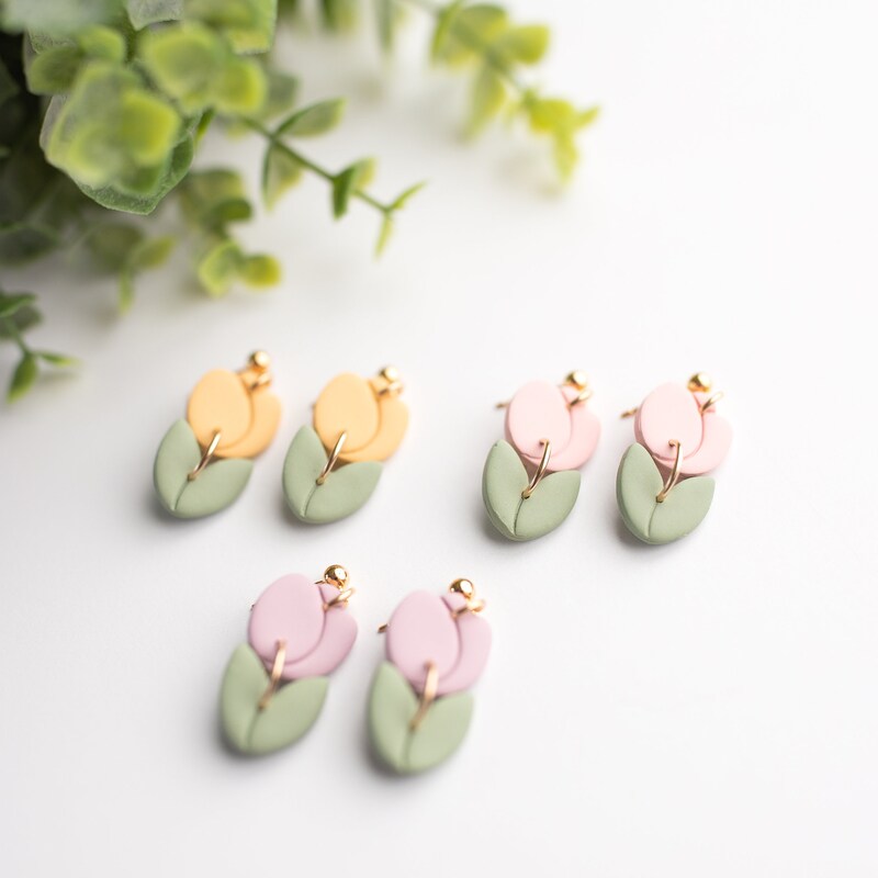 Spring Earrings - Etsy