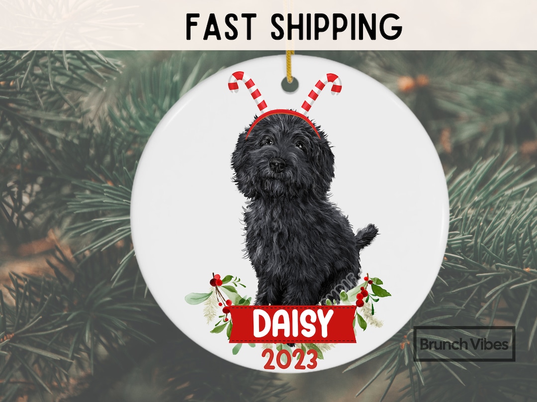 Labradoodle Ornament Christmas Custom Gift Sheepadoodle Aussiedoodle ...