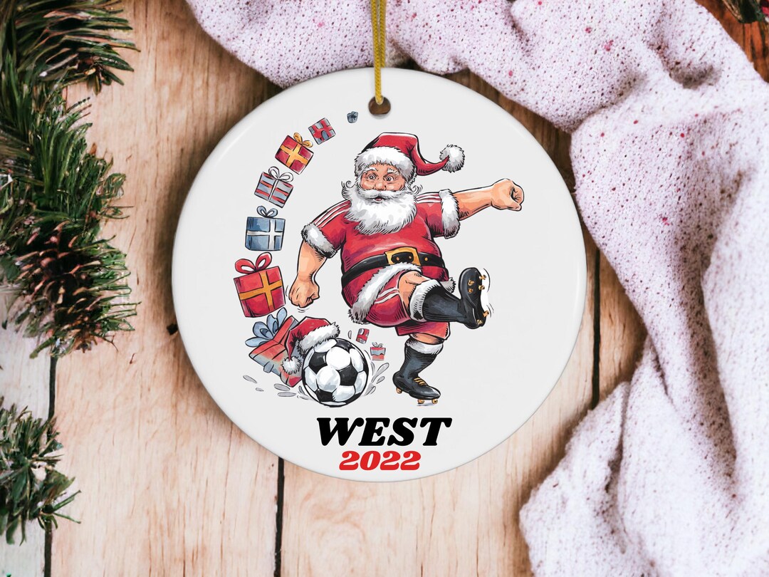 Personalized Soccer Ornament Custom Christmas Gift Boy Girl Goalie ...