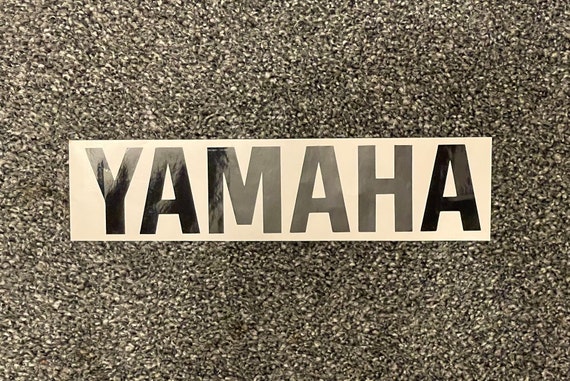 YAMAHA Vinyl Decal Sticker | Etsy