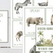 ANIMAL MOVEMENT CARDS, African Animals, Calm Down Activity, Kids ...