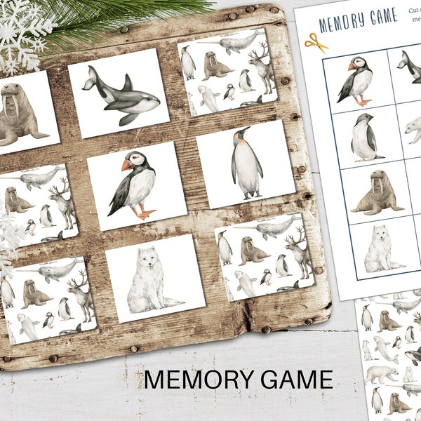 Memory Game Cards - Etsy