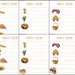 AUTUMN HARVEST Pre-k and K Activity Pack, Homeschool, Digital, Instant ...