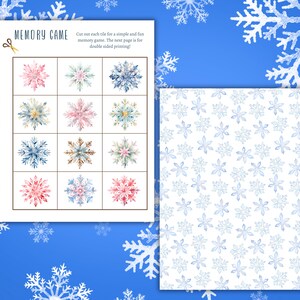 SNOWFLAKES Pre-k and K Activity Pack, Homeschool, Digital, Instant ...
