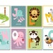 Animal ABC Flash Cards, Mini-poster | Animal Flash Cards | Learning ...