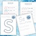 SNOWFLAKES Pre-k and K Activity Pack, Homeschool, Digital, Instant ...