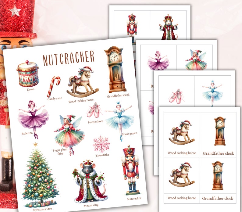 NUTCRACKER Pre-k and K Activity Pack, Homeschool, Digital, Instant ...