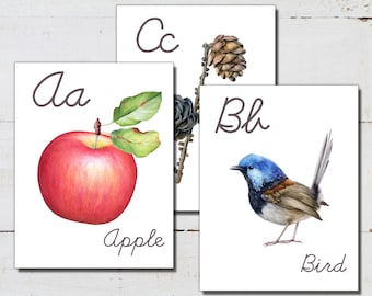 Alphabet Posters, Large Format for Classroom Use - Etsy