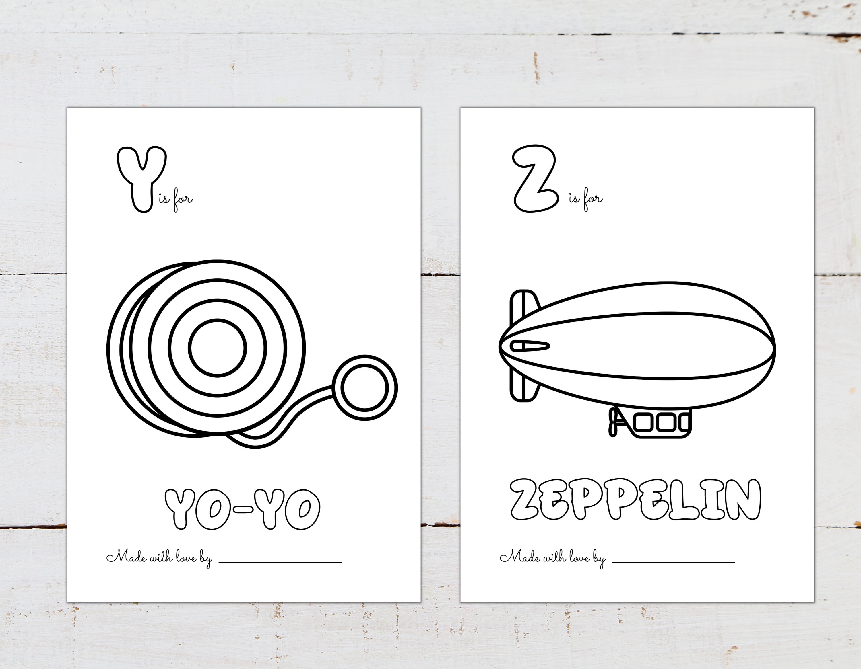 Baby's First ABC Book Printable ABC Book Baby's - Etsy