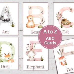 Alphabet Posters, Large Format for Classroom Use - Etsy