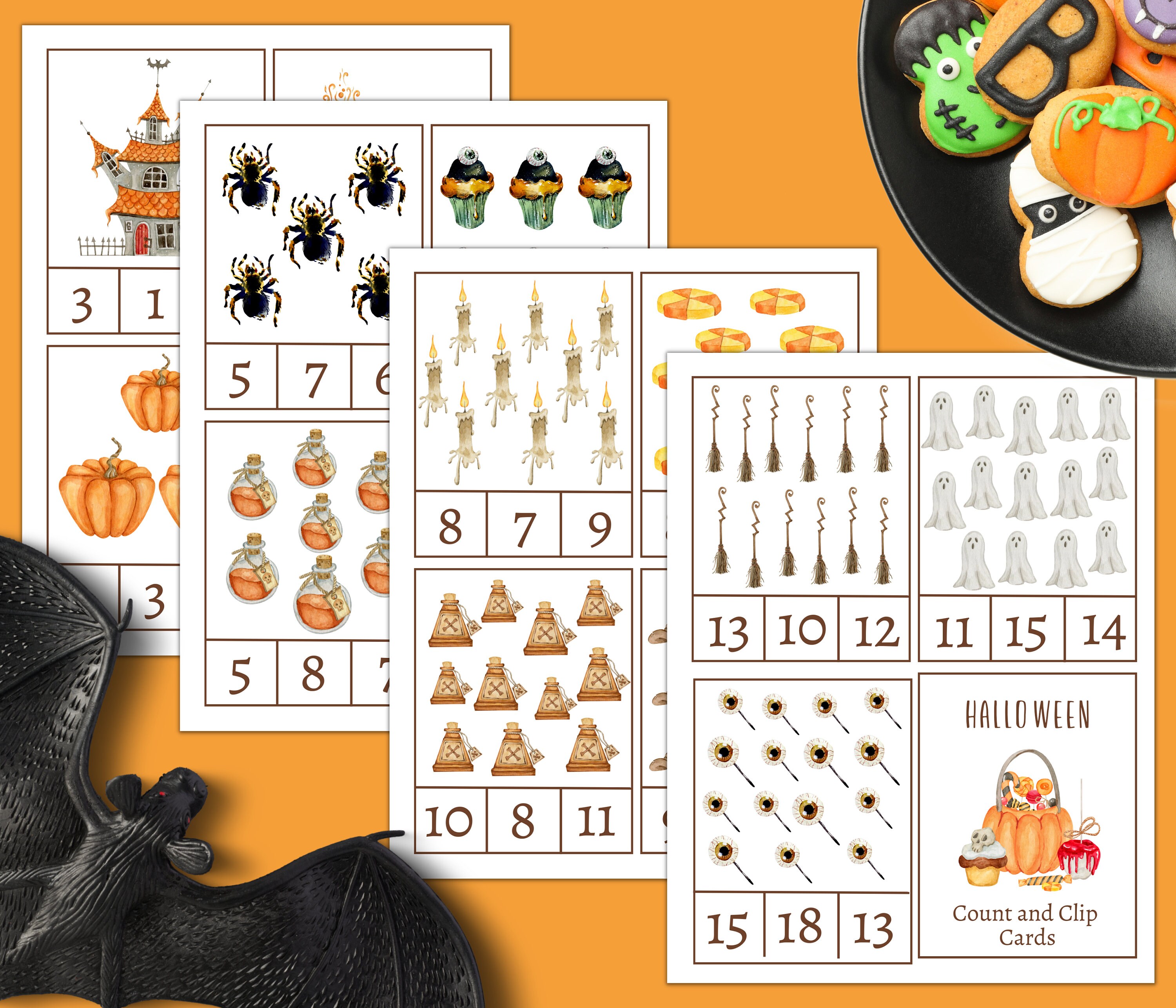 HALLOWEEN Pre-k and K Activity Pack, Homeschool, Digital, Instant ...