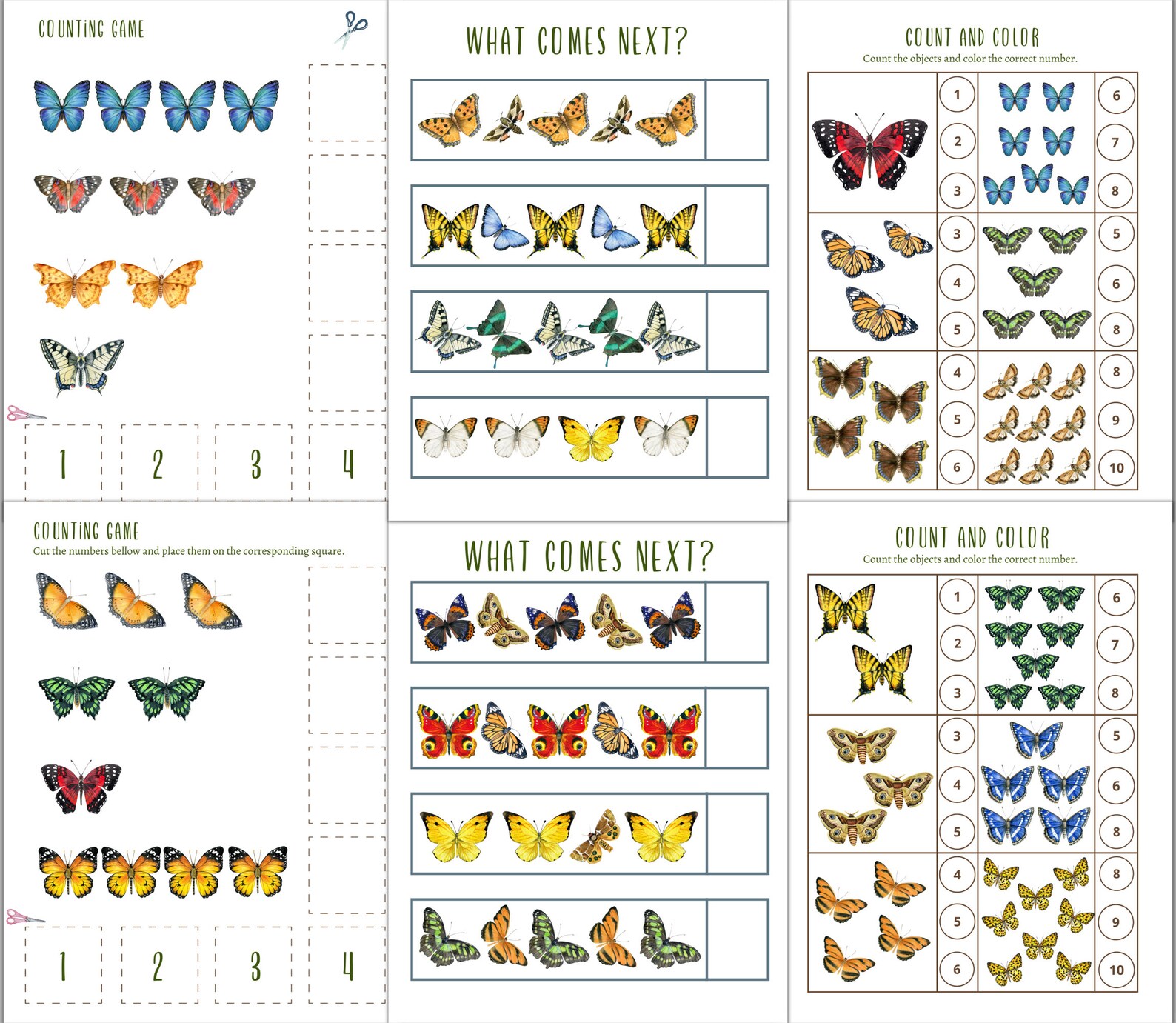 SUMMER BUNDLE, Summer Camping, Butterfly, Forest and Minibeasts ...