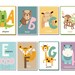 Animal ABC Flash Cards, Mini-poster | Animal Flash Cards | Learning ...