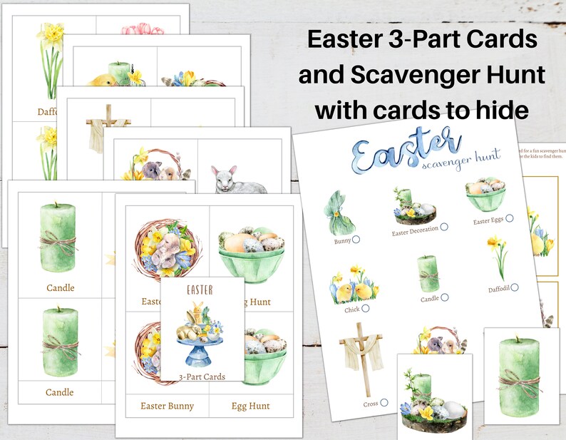 EASTER Pre-k and K Activity Pack Homeschool Digital INSTANT - Etsy