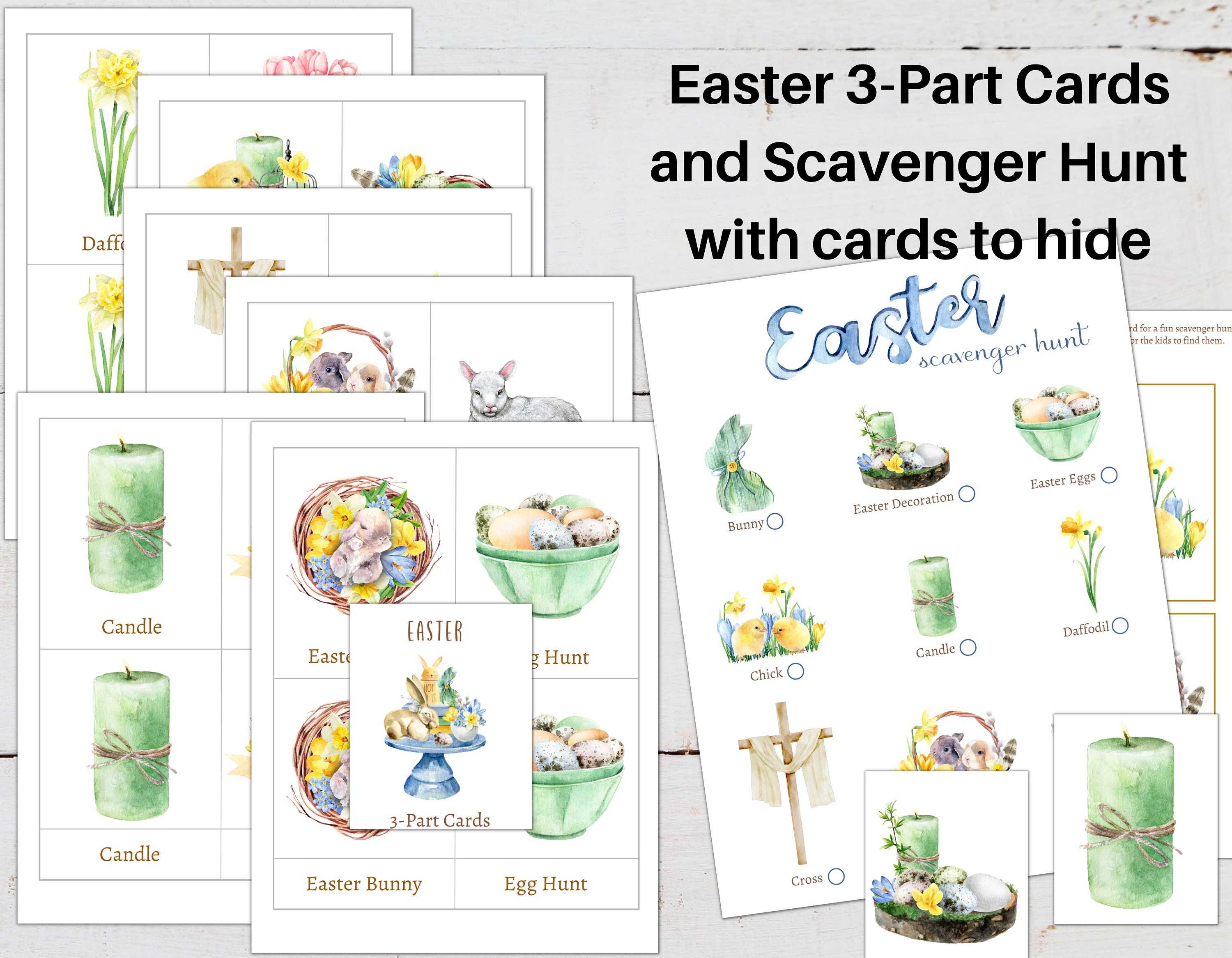 EASTER Pre-k and K Activity Pack Homeschool Digital INSTANT - Etsy