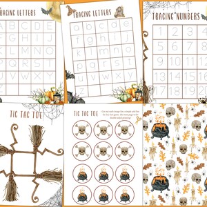 HALLOWEEN Pre-k and K Activity Pack, Homeschool, Digital, Instant ...
