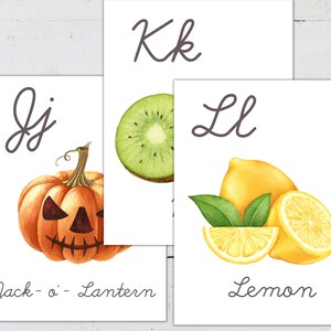 Alphabet Posters, Large Format for Classroom Use - Etsy