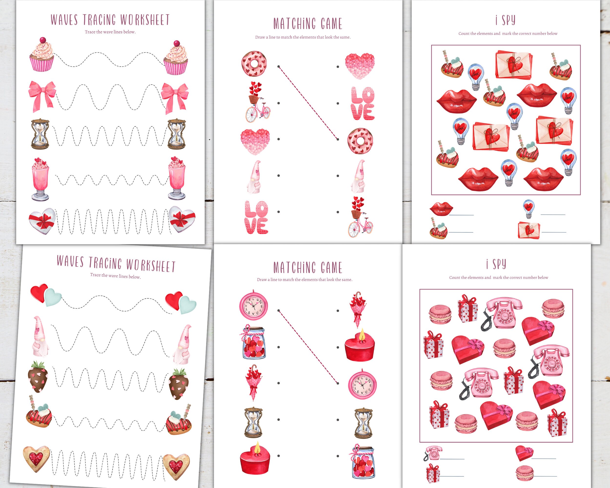 VALENTINE Pre-k and K Activity Pack, Homeschool, Digital, INSTANT ...