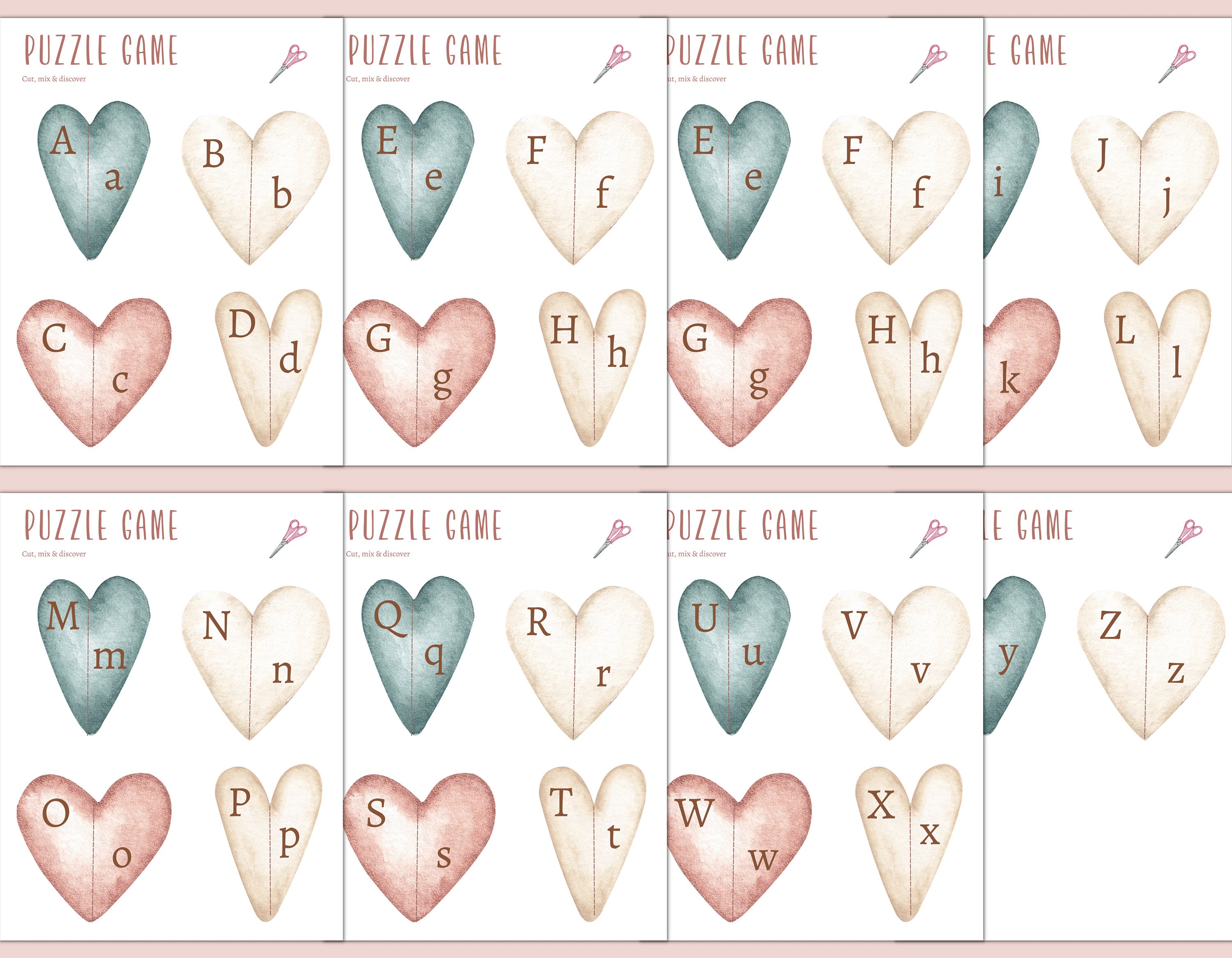 VALENTINE Pre-k and K Activity Pack Homeschool Digital - Etsy