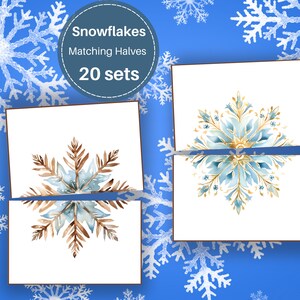 SNOWFLAKES Pre-k and K Activity Pack, Homeschool, Digital, Instant ...