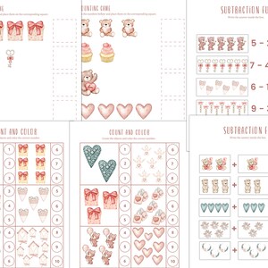 VALENTINE Pre-k and K Activity Pack, Homeschool, Digital, INSTANT ...