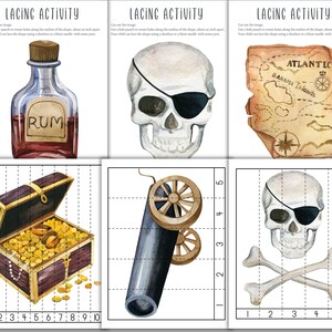 PIRATE Pre-k and K Activity Pack, Homeschool, Digital, Instant DOWNLOAD ...