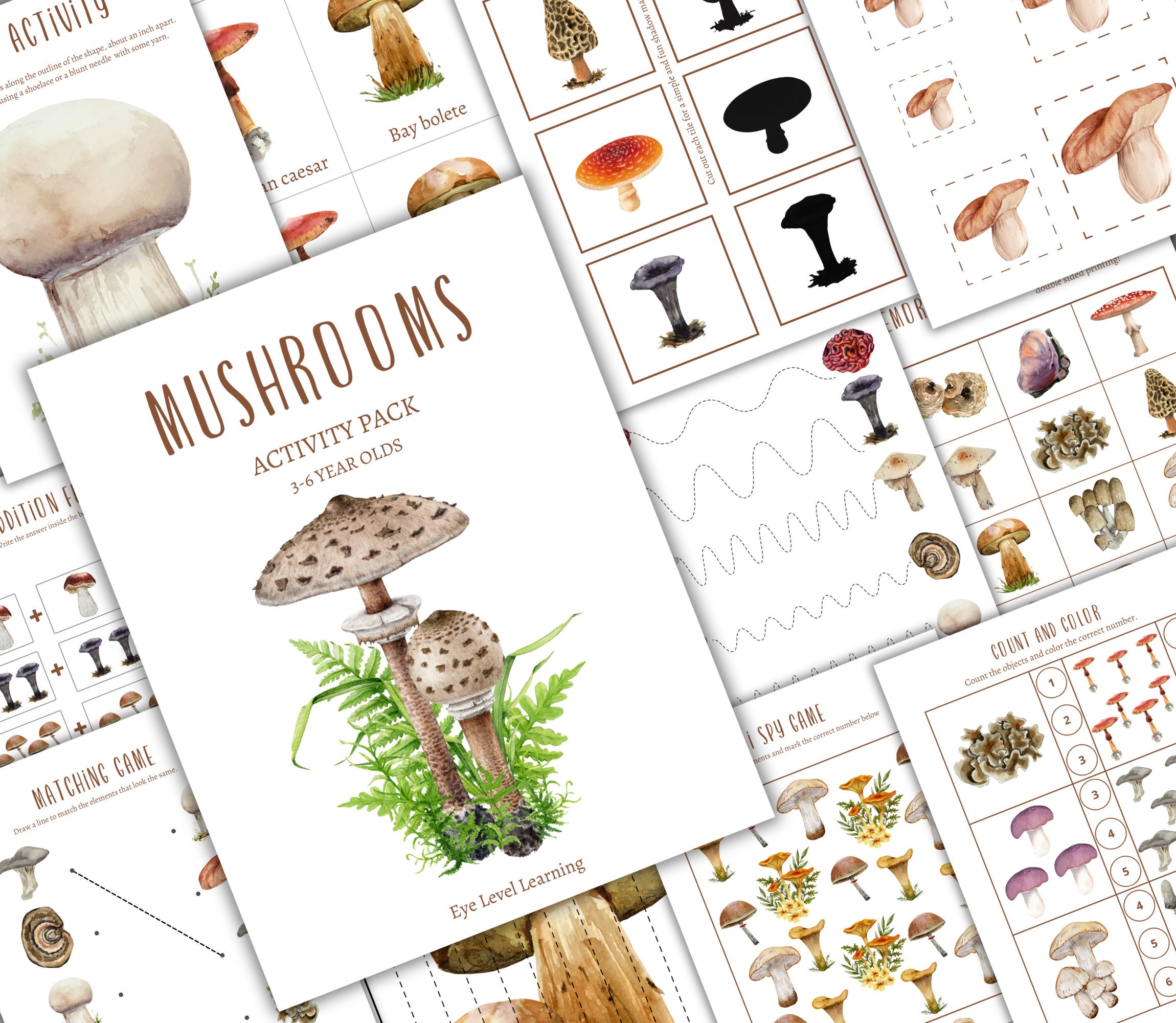 AUTUMN BUNDLE, 4 Activity Packs Available Separately, Pre-k ...