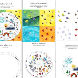 The Four Seasons Nature Study, Seasons Activities, Science, Handwriting ...