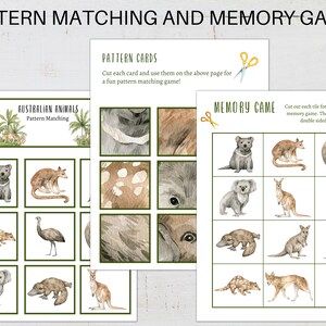 AUSTRALIAN Animals Pre-k and K Activity Pack, Homeschool, Digital ...