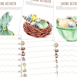 EASTER Pre-k and K Activity Pack, Homeschool, Digital, INSTANT DOWNLOAD ...