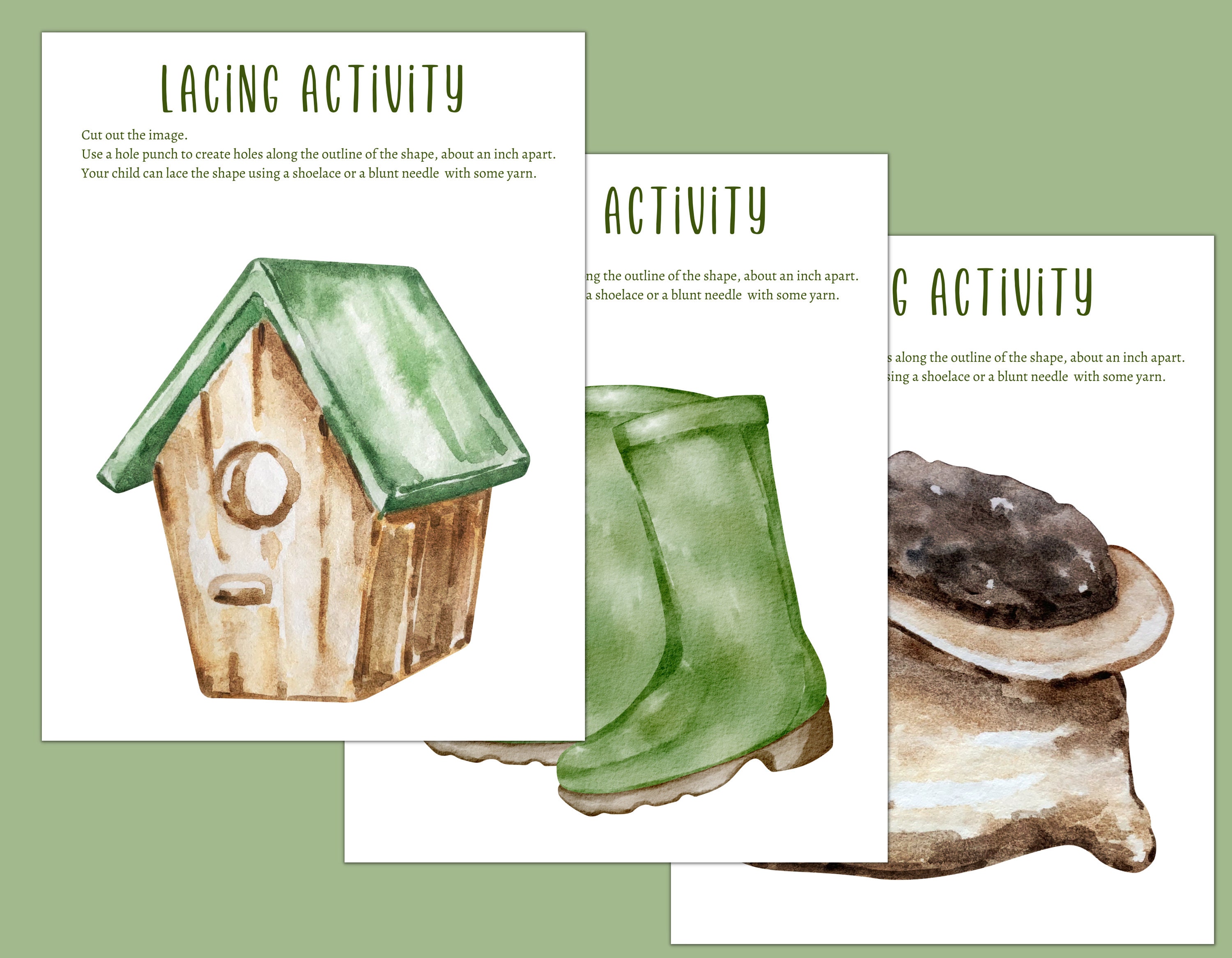 SPRING GARDEN Pre-k and K Activity Pack Homeschool Digital - Etsy Singapore