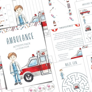 FIRST RESPONDERS BUNDLE, Fire Station, Police Unit and Ambulance ...