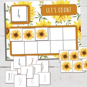 SUNFLOWER Unit Study, Life Cycle, Anatomy, Nature Study, Science ...