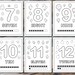 NUMBER Count and Coloring Worksheets, 1 to 20 Counting, Preschool ...