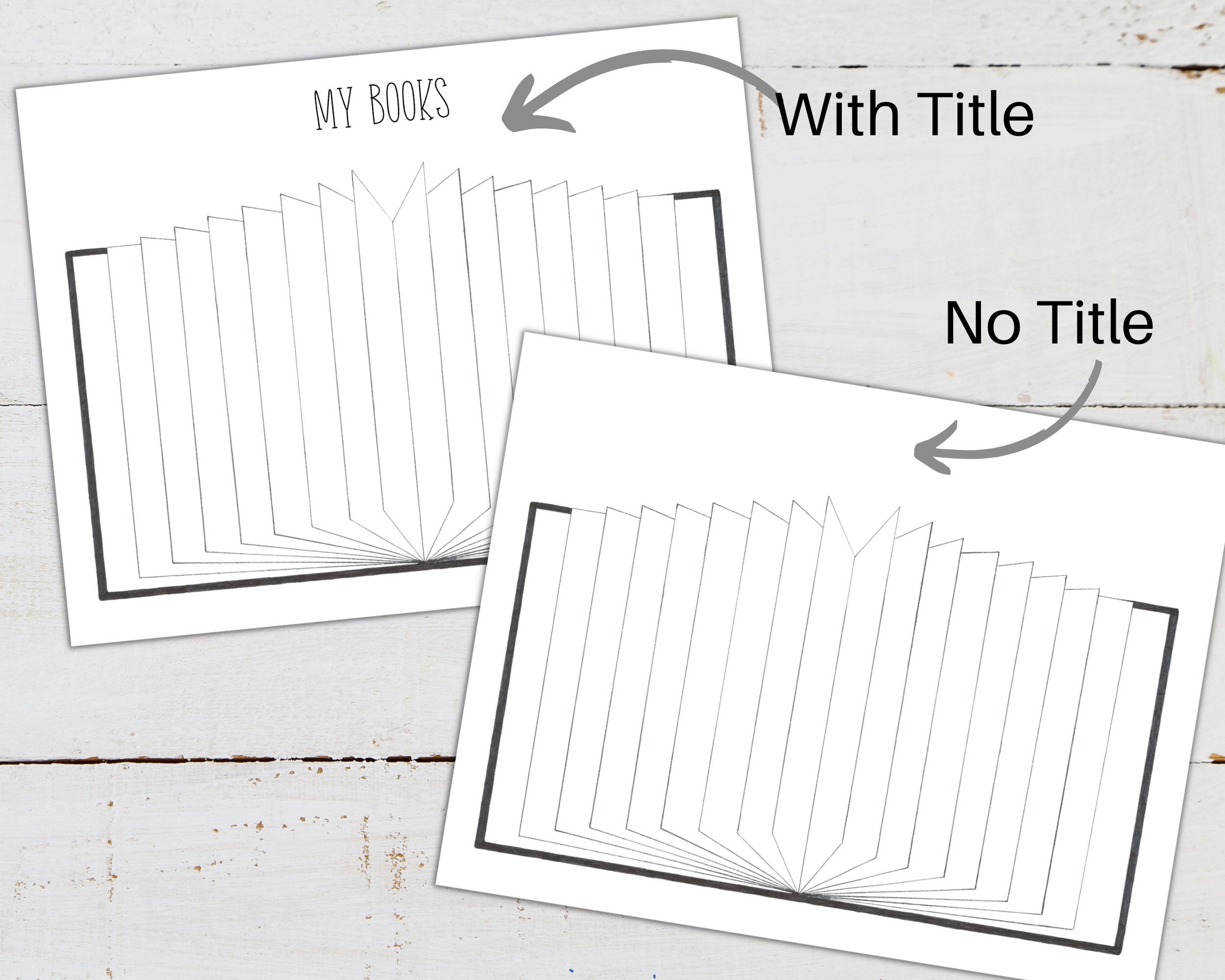 Book Tracker, Printable Tracker, Reading Log, Planner Reading Tracker ...