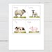 Mother and Baby Farm Animal Matching Cards and Flash Cards. Montessori ...