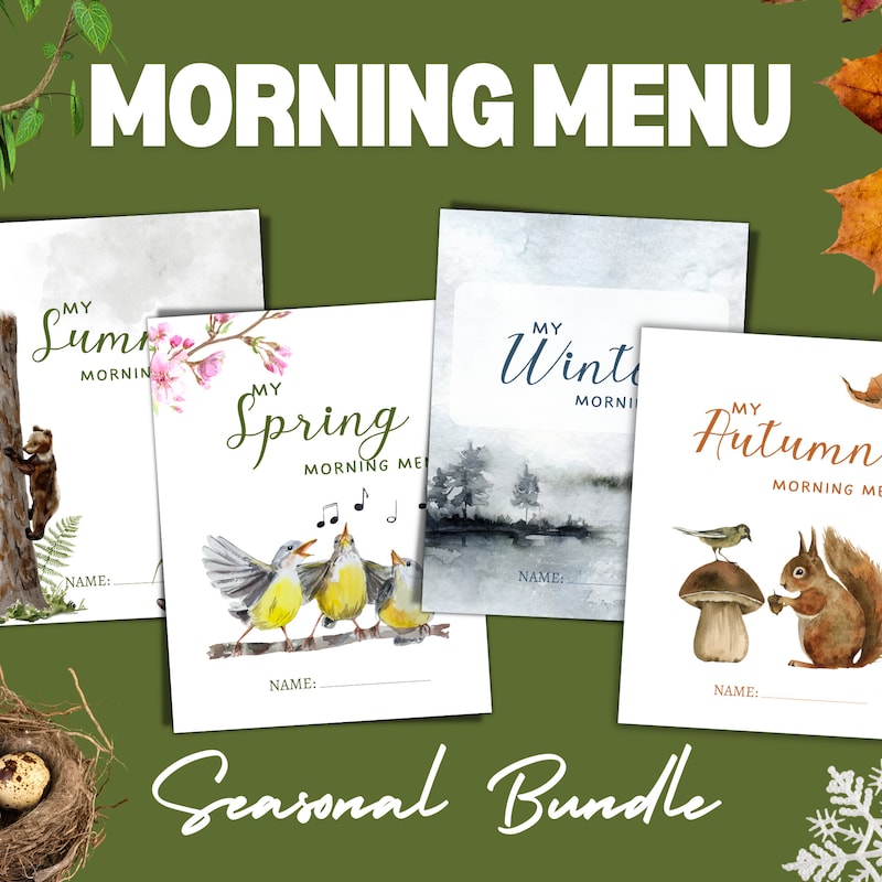 Menu - Etsy