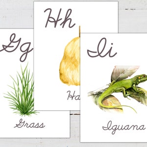 Alphabet Posters, Large Format for Classroom Use - Etsy